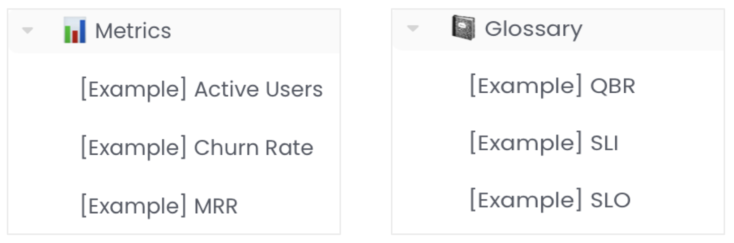 Step 3: Create key metrics & glossary terms | Coalesce Documentation